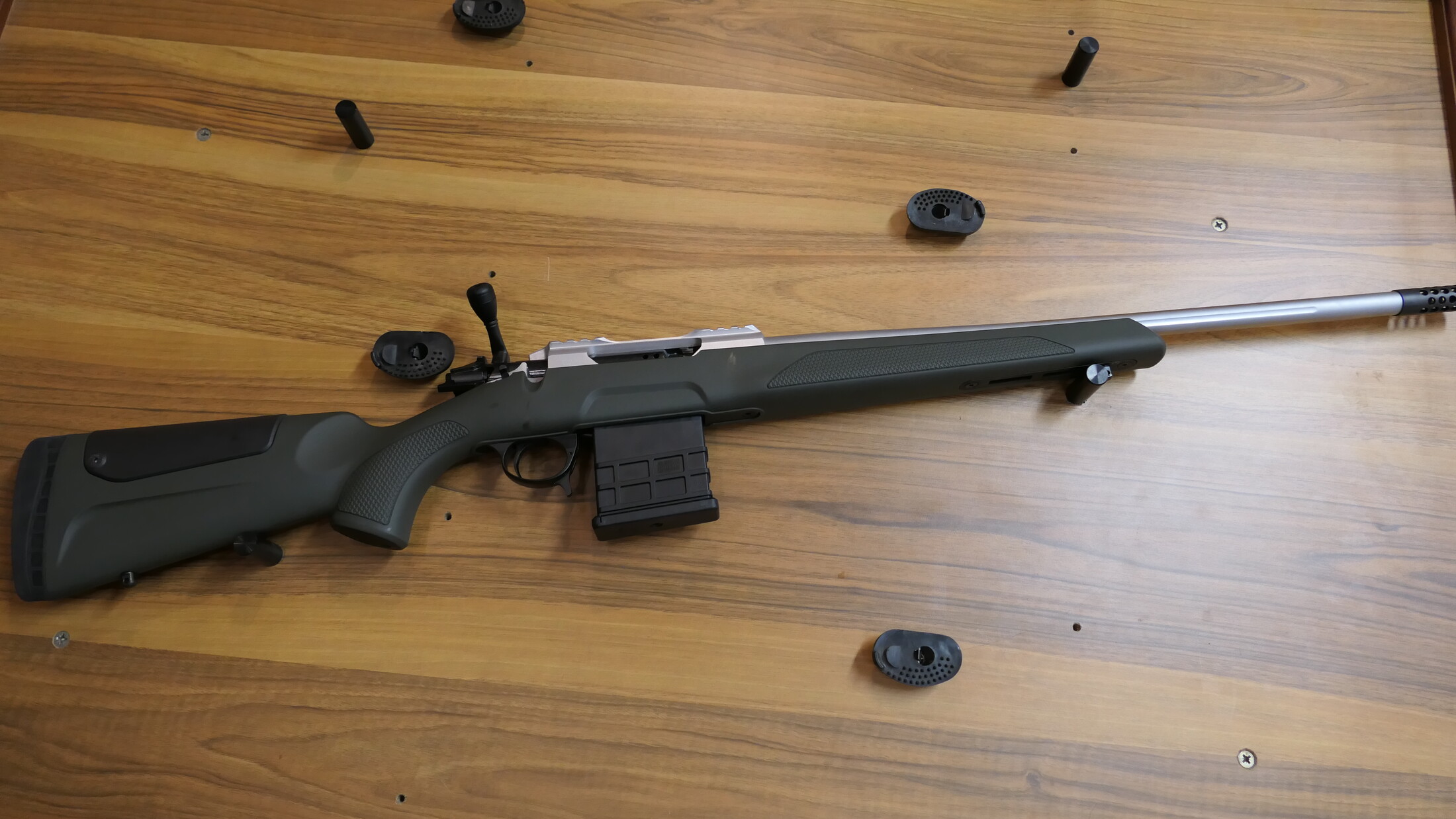 CARABINE A VERROU SABATTI ROVER RANGER FREIN DE BOUCHE CAL 308 WIN ARME ...