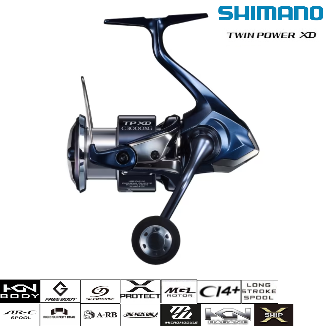 moulinet spinning Shimano Twin Power XD 4000XG