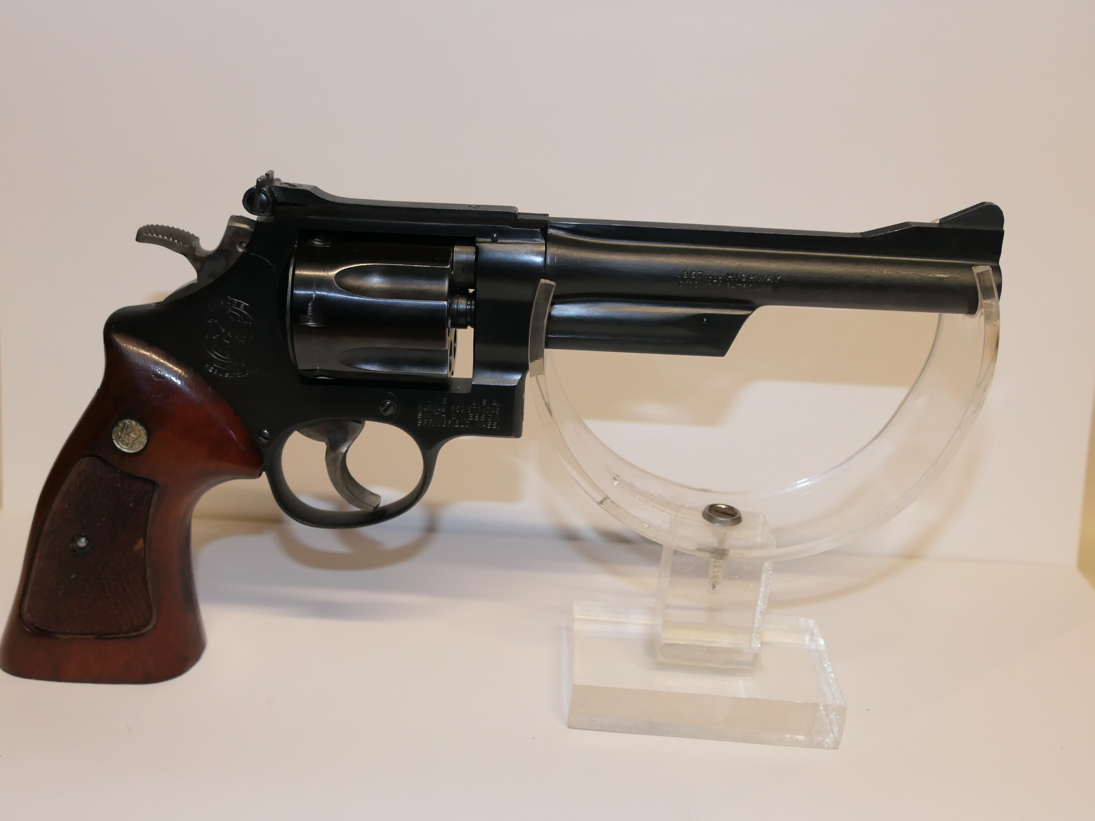 REVOLVER OCCASION SMITH &WESSON MOD 28 HIGHWAY 6" CAL 357 MAG ARME CAT B