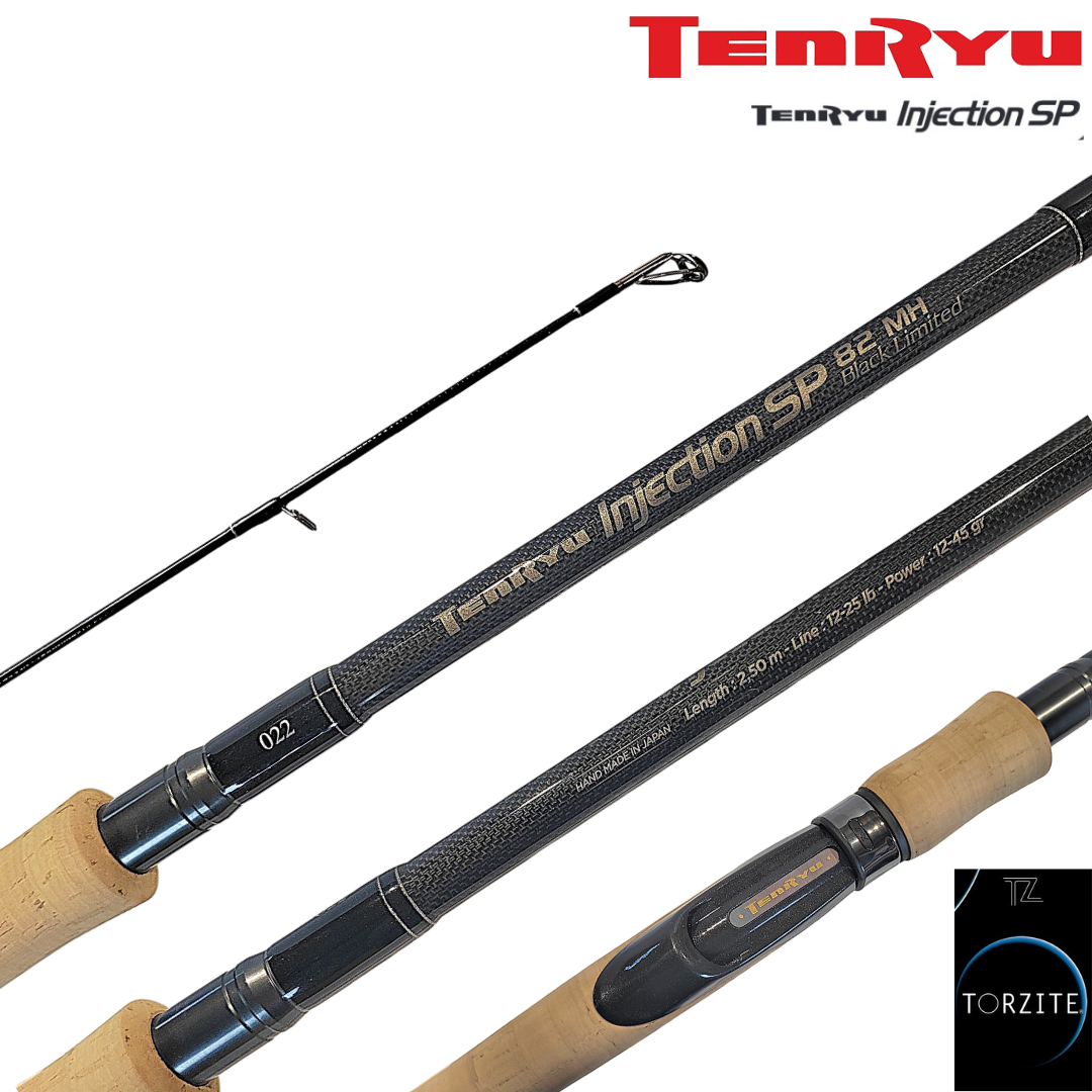 Canne spinning Tenryu Injection 82mh Black Limited n°22